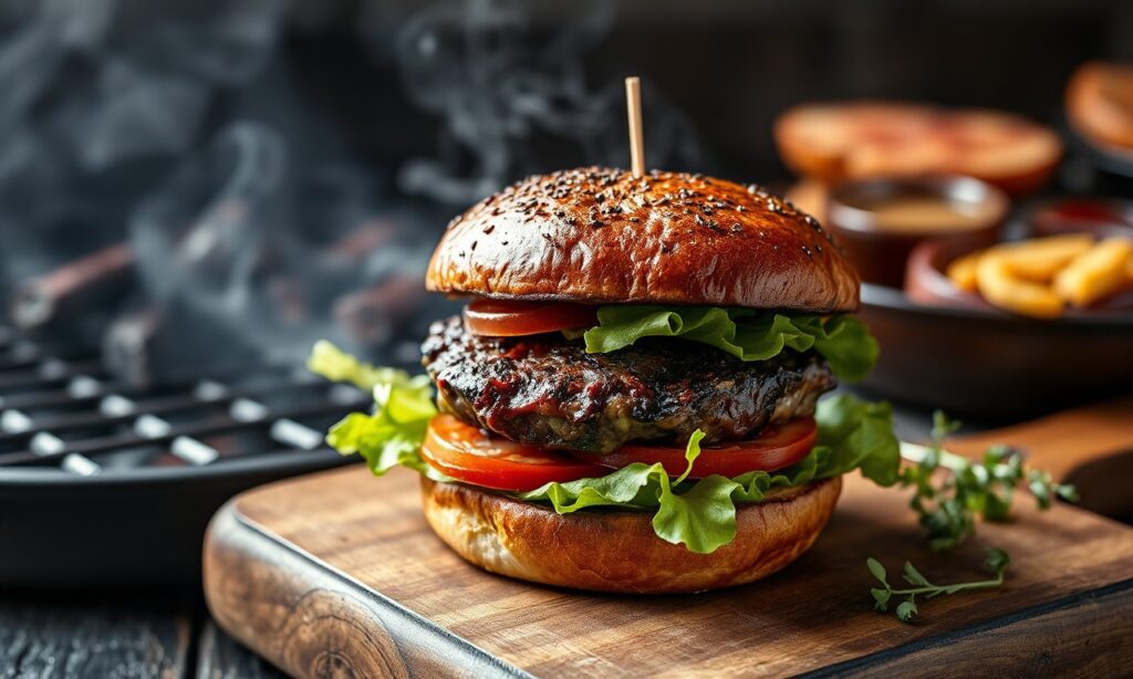 Hambúrguer Na Churrasqueira: Suculento Com Blend De 3 Carnes